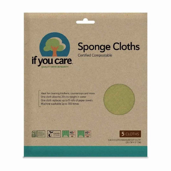 Reusable Sponge Cloths | 5-Pack - What's Good