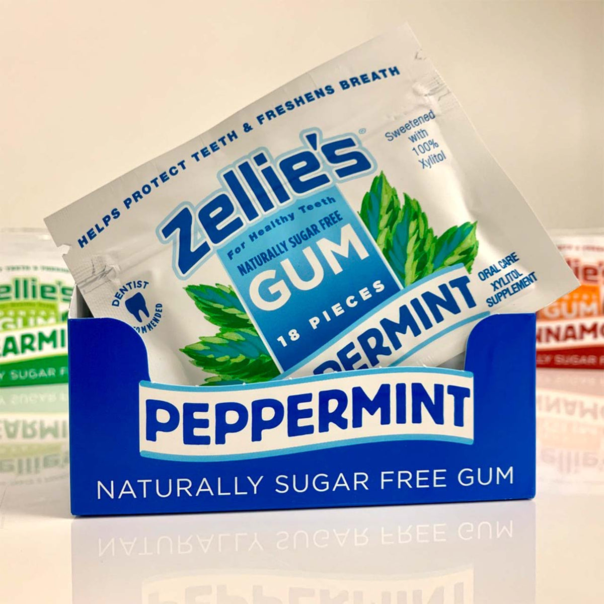 Zellie's All Natural Gum — Peppermint - What's Good